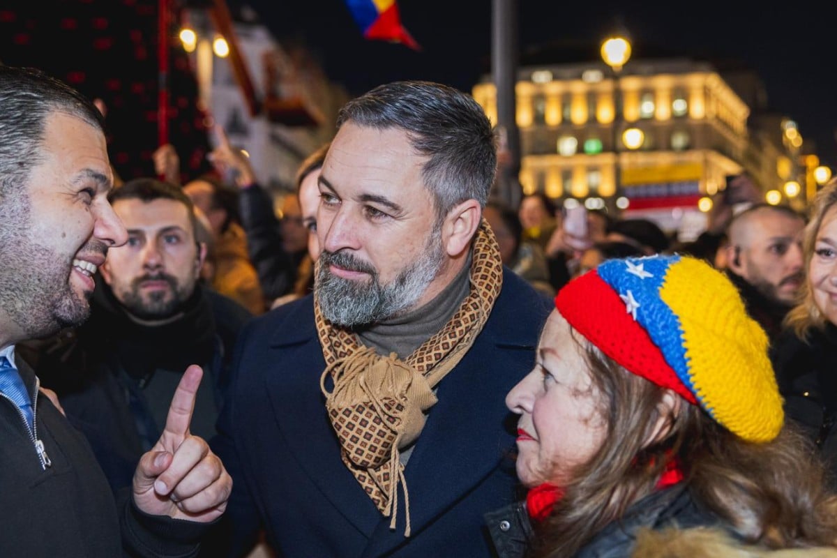 Abascal, en la concentración por la libertad en Venezuela: «El ...