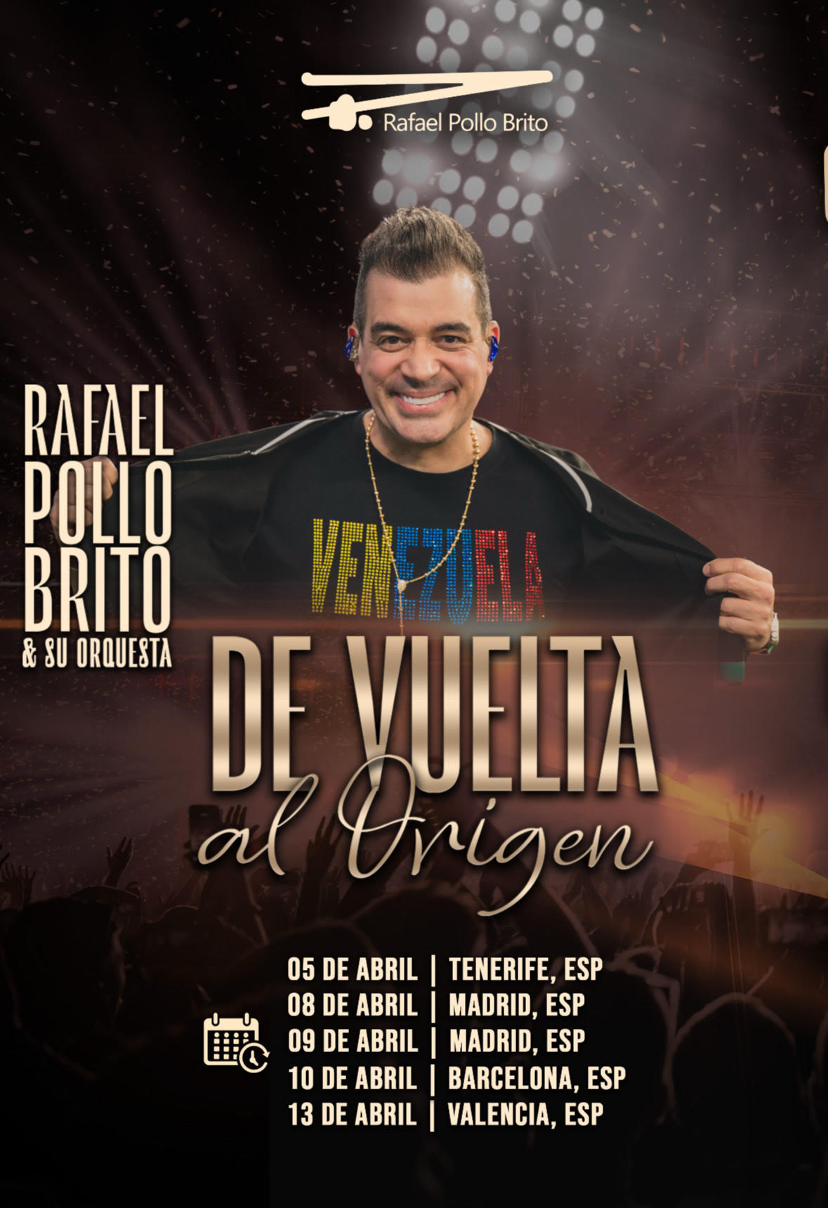 "Pollo" Brito pondrá a bailar a España con su gira "De vuelta al origen ...